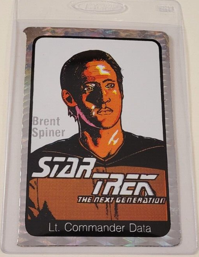 STAR TREK Brent Spiner LT DATA 1980 PRISMATIC Prism VENDING MACHINE ...
