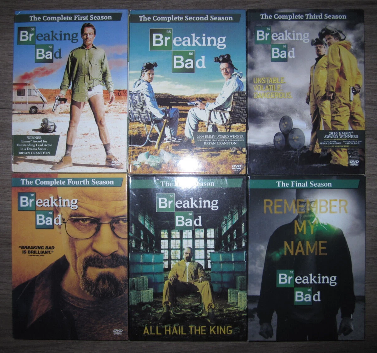 Breaking Bad Season 6 Dvd Cover