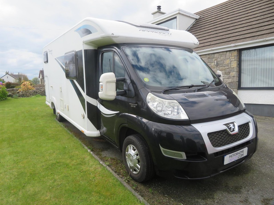Bailey Approach Autograph 750 2014 Rear Bed with Large garage | eBay UK