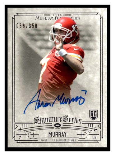 AARON MURRAY 2014 Topps Museum Collection AUTOGRAPH /350 | eBay