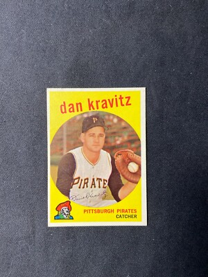 Beautiful pack fresh 1959 Topps Est NM #536 Dan Kravitz #2 | eBay