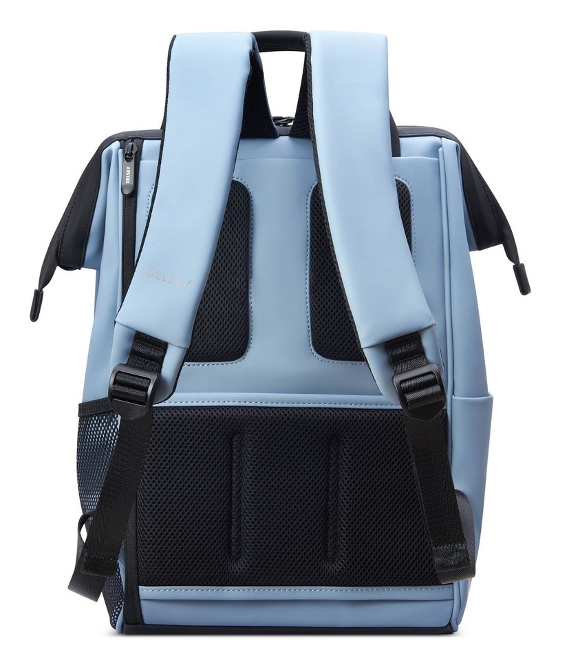 DELSEY PARIS Turenne Backpack 14" Rucksack Rucksack Grey Blue blaugrau ...
