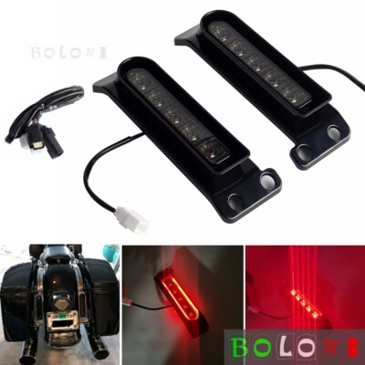LED Saddlebag Filler Lights for Harley Ultra Limited Electra Glide FLHR ...