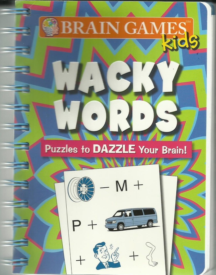 Wacky Words. Brain Games kids. Puzzles to Dazzle your Brain | eBay