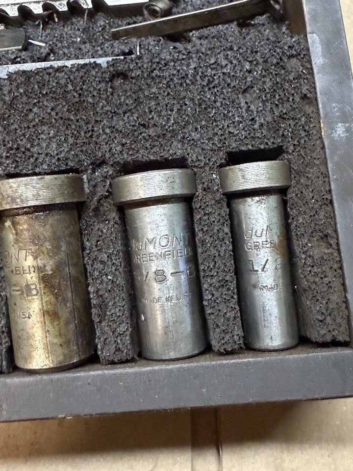 DuMont Minute Man Broach Set No.10 Keyway Broach Kit with Collared Bushings USA | eBay