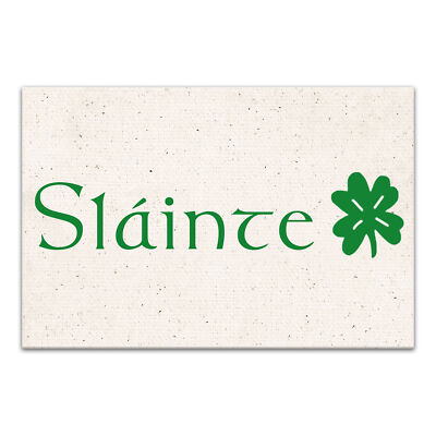 Creative Products Slainte 18 x 12 Canvas Wall Art | eBay