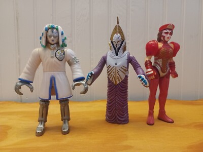 Bandai Big Bad Beetleborg Figures Lot Of 3 Noxic Vexor Jara 1996 ...