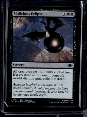 Malicious Eclipse 111 Foil NM - MTG Magic the Gathering | eBay