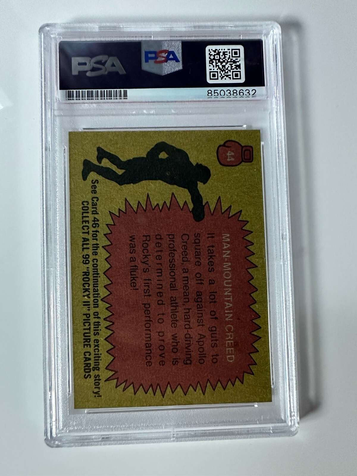 Carl Weathers Autographed 1979 Topps ROCKY Rookie Set PSA/DNA Gem Mint ...