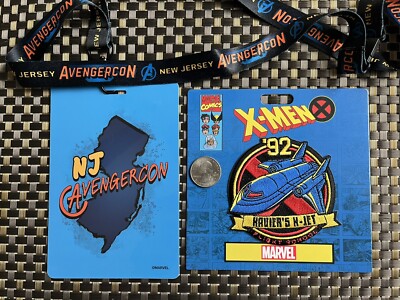 D23 Expo 2022 Ms Marvel Prop NJ Avengercon Badge With Lanyard & X-Men ...