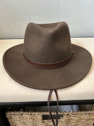 Men's Brown Wool Pendleton Outback Hat 7 1/4 - 7 1/2 Size 58 - Made in USA | eBay