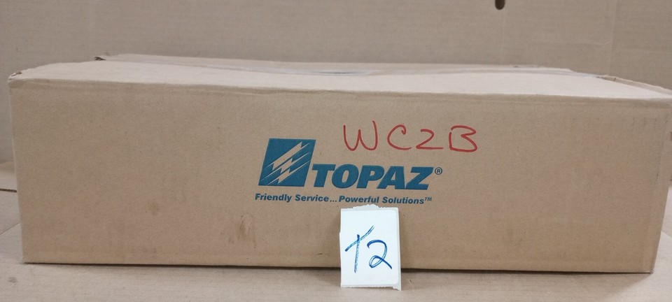 Lot 100 NEW Pcs Topaz Blank Cover Double Gang with Gasket WC2B | eBay