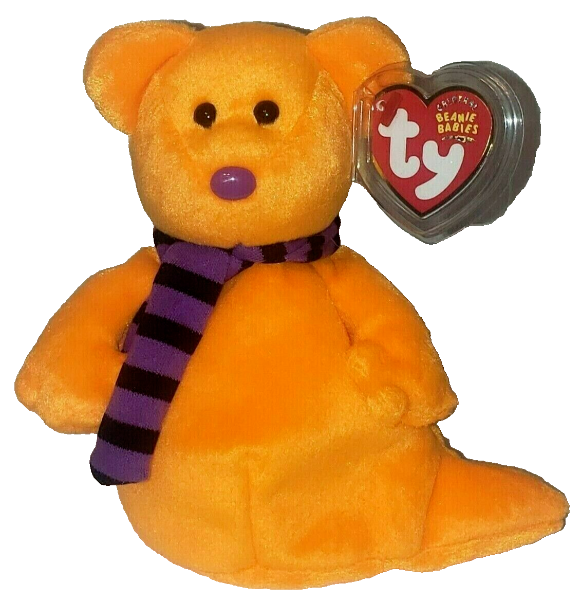 Ty Beanie Baby - SHIVERS the Halloween Ghost Bear 6.5" MWMTs Stuffed ...
