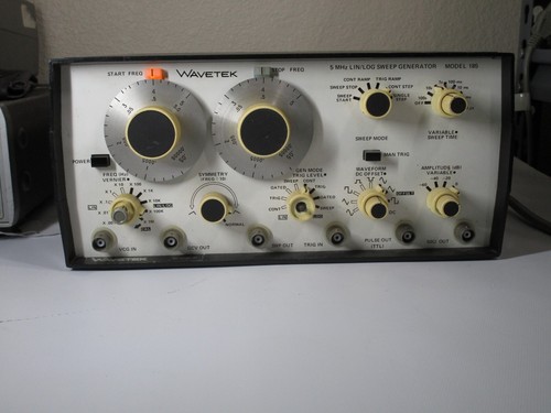 Wavetek Model 185 5 MHz Linear/Logarithmic Sweep Generator, Comes from ...