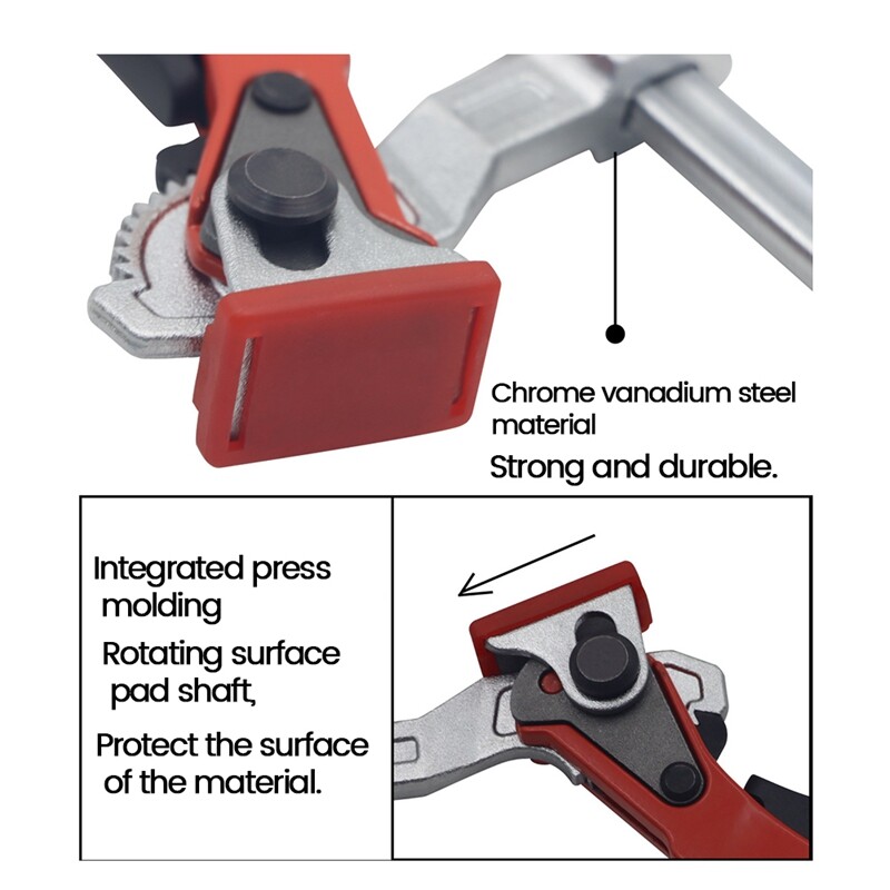 Ratchet Table Clamp Release Bar Clamp Steel Clamping F Track Clip for ...