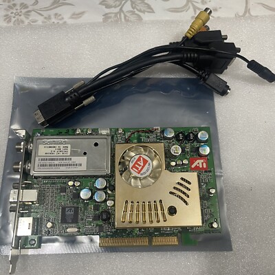 RARE ATI ALL IN WONDER AIW 9600 XT 128MB AGP Video Capture Card FOR WINDOWS XP 727419411370| eBay