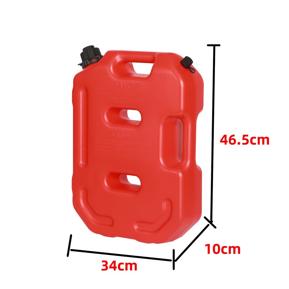 10L Fuel Tank Gas Oil Petrol Storage Can Container For Offroad 4x4 ATV ...