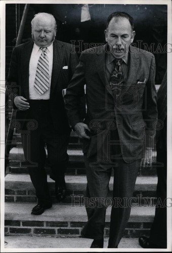 1971 Press Photo James Begley after his removal from Board of Mental ...