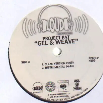 Project Pat Gel & Weave Vinyl Single 12inch Loud Records | eBay.de
