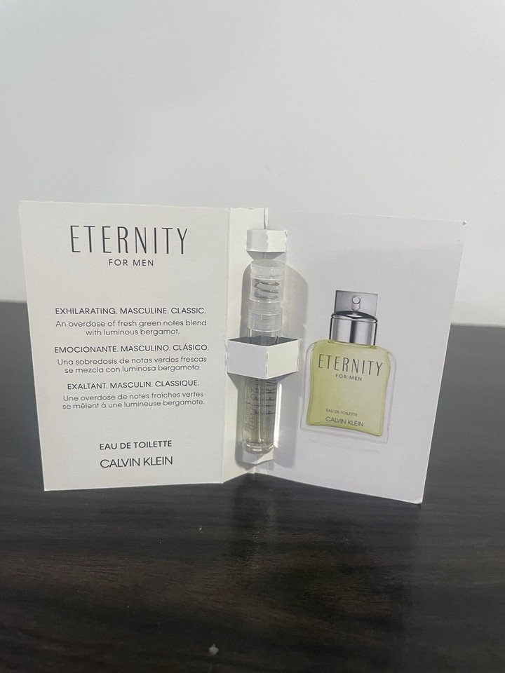 Calvin Klein Eternity Eau de Toilette .04oz/1.2ml Sample | eBay