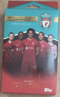 Topps Liverpool FC Team Set 21/22 SEALED BOX x 2! | eBay UK
