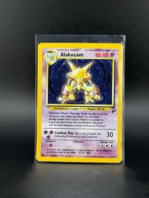 Alakazam 001/130 Base Set 2 Holo | eBay