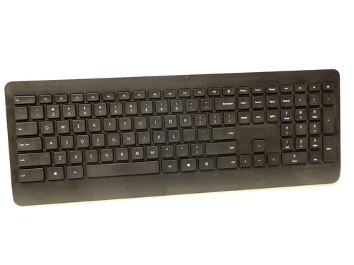 AS-IS DEFECTIVE NO RECEIVER NO COVER MICROSOFT 1738 WIRELESS KEYBOARD ...