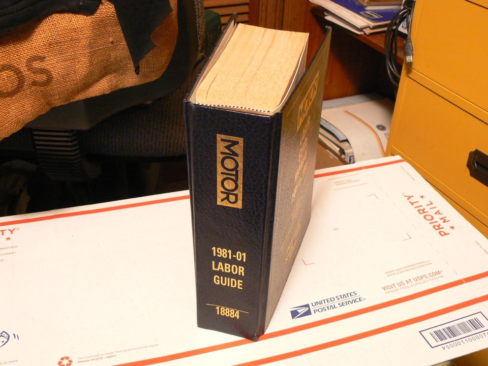 Motor Labor Guide Manual 1981 to 2001 Domestic/ 1981 to 2000 import | eBay
