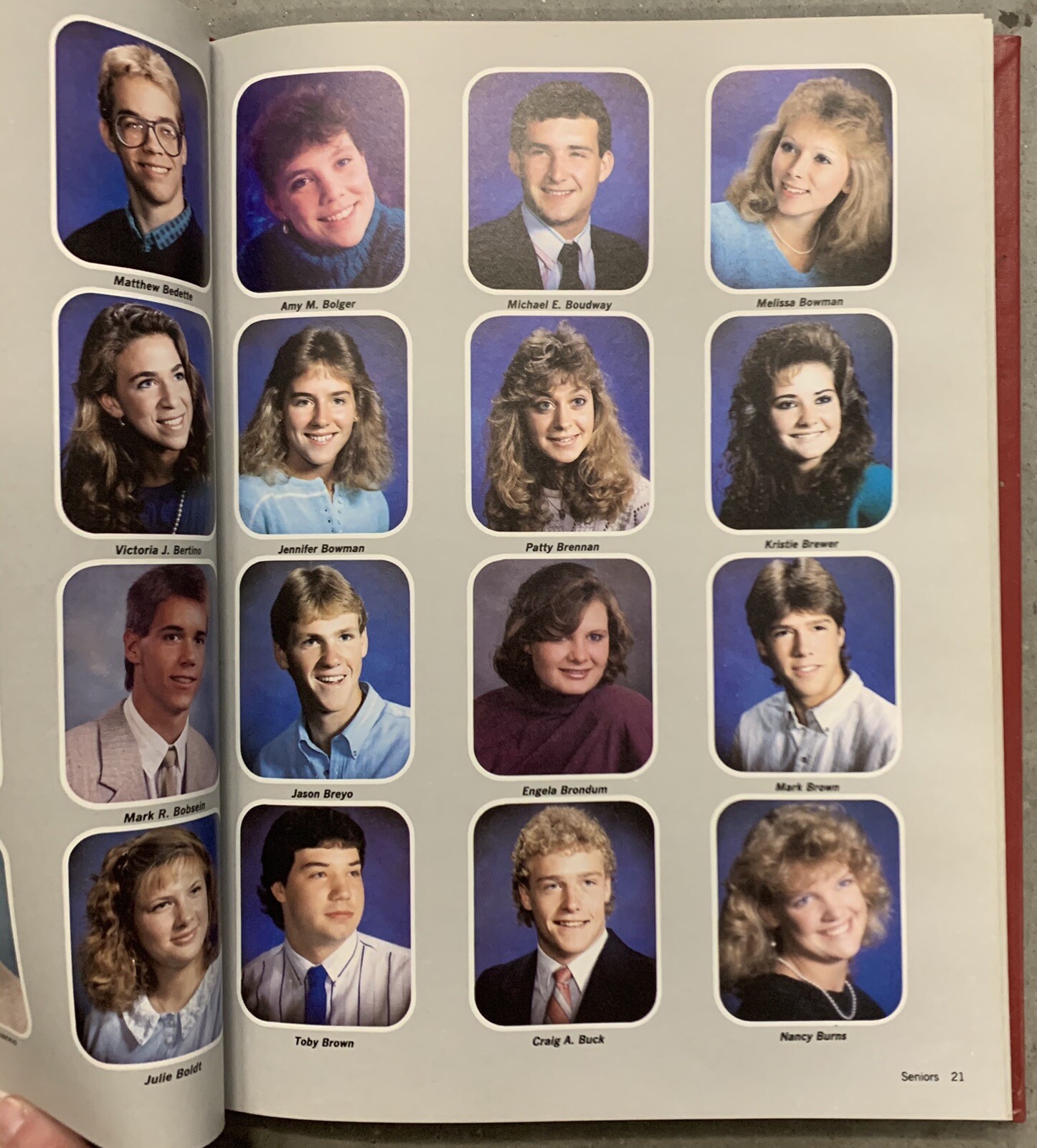 1988 CANANDAIGUA ACADEMY HIGH SCHOOL YEARBOOK, THE ACADEMIAN ...