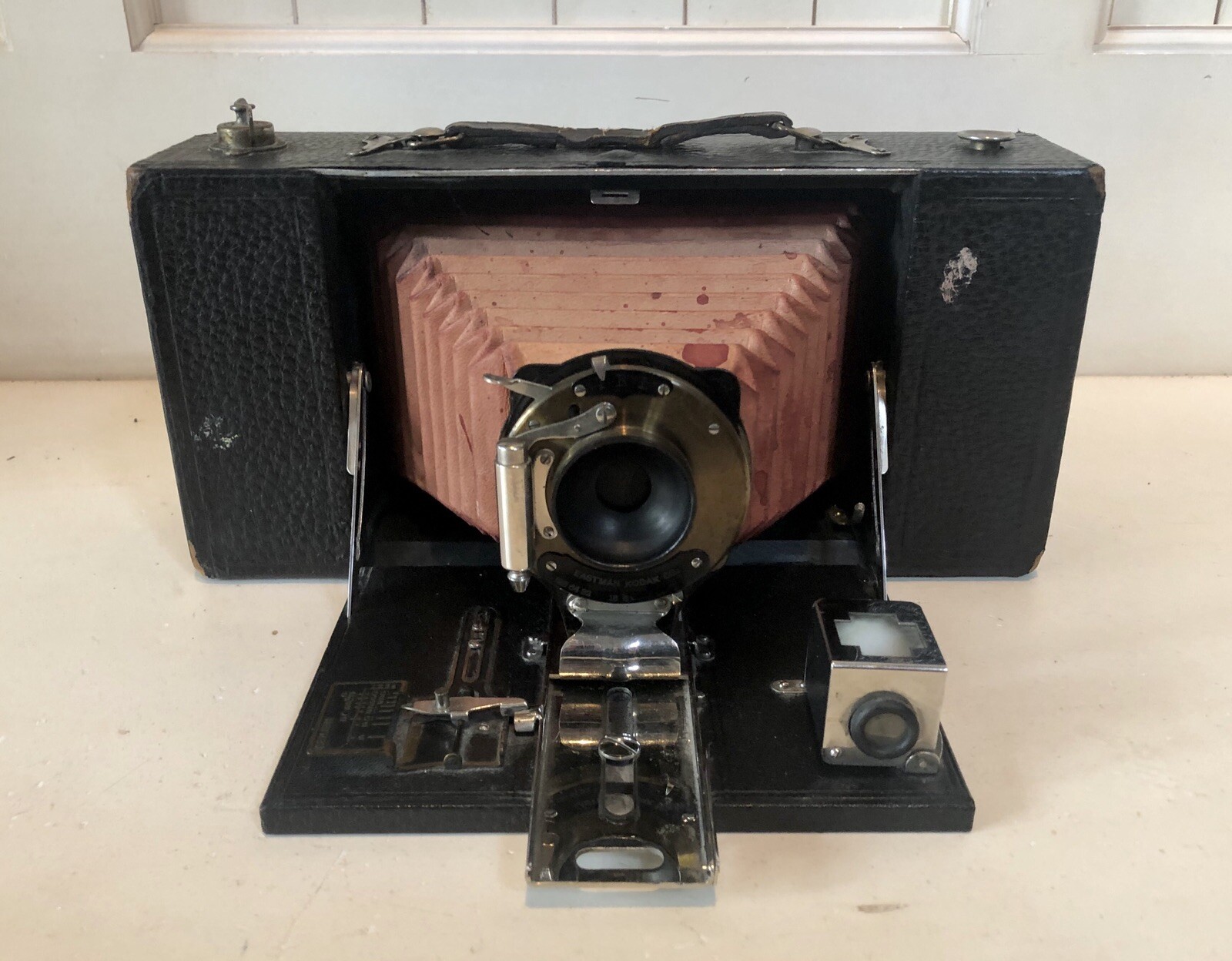 Antique Kodak Camera - TBI Red Bellow Folding | eBay