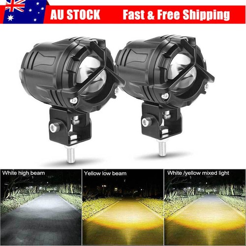 Pair 80W LED Work Light Bar Spot Light Fog Driving Lamp For Motorcycle ...