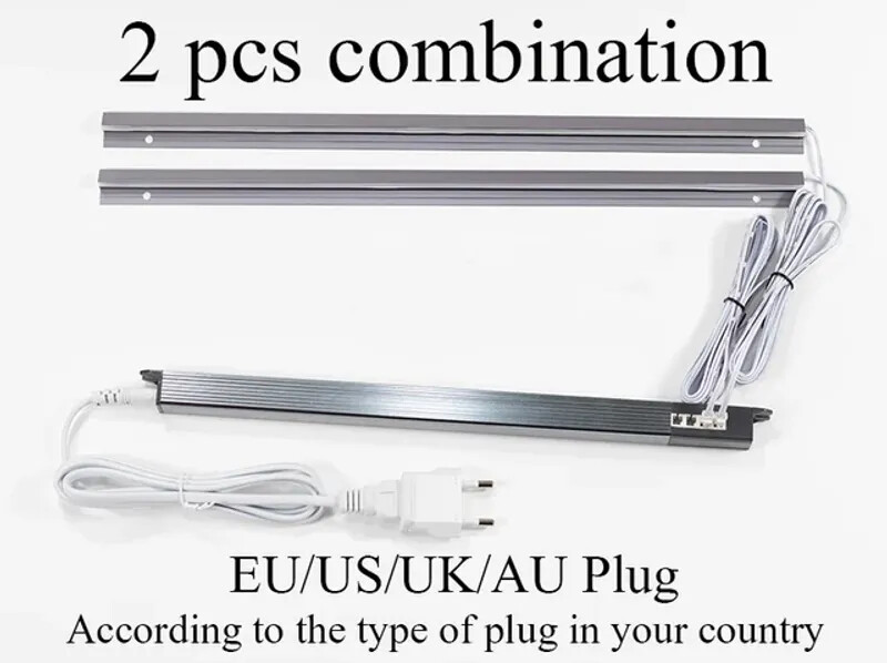 Inward 45 Degree Angle LED Strip Oblique Beam Cabinet Layer Shelf Edge ...