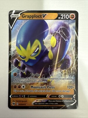 Pokémon TCG Grapploct V Champions Path 032/073 Holo Ultra Rare | eBay
