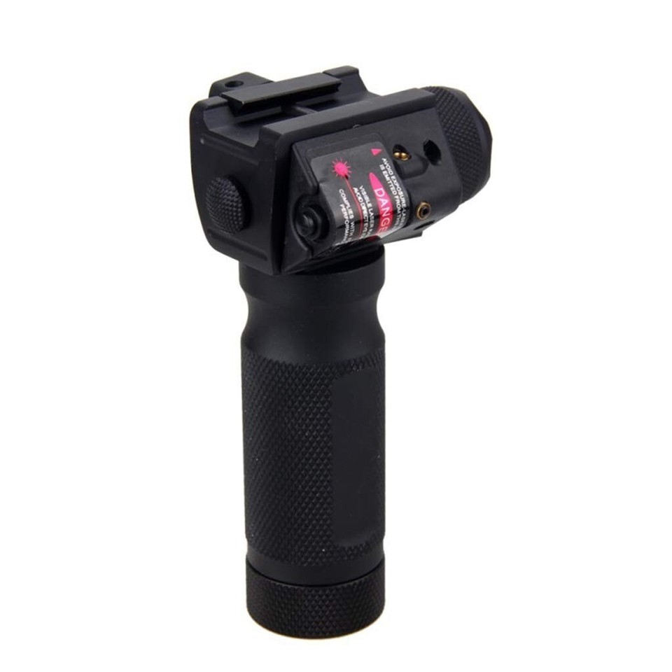 Modified Exterior Red Dot Glare Flashlight Handle for 20mm Guide Rai | eBay