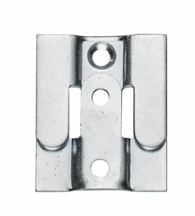 12 x 1'' Mini Flush Mount Heavy Duty Slide Bracket Picture Frame Mirror ...