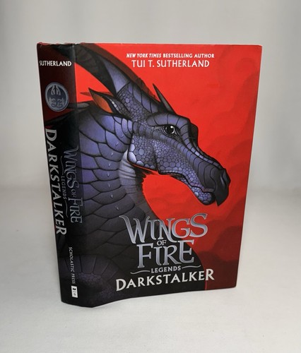 Wings Of Fire Legends-Darkstalker-Tui T. Sutherland-SIGNED-TRUE 1st ...