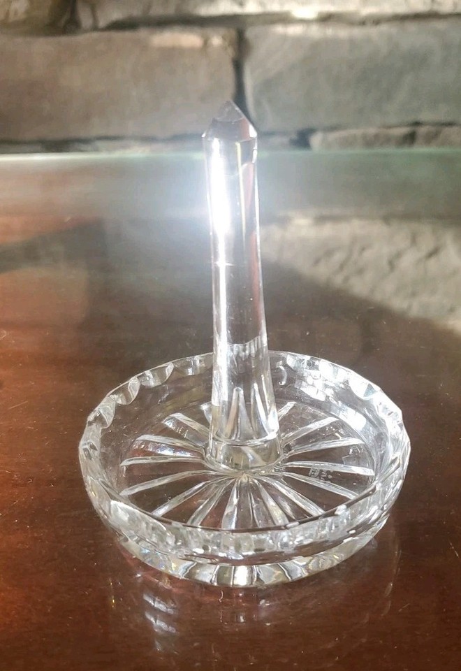 Vintage Crystal Ring Holder EUC | eBay