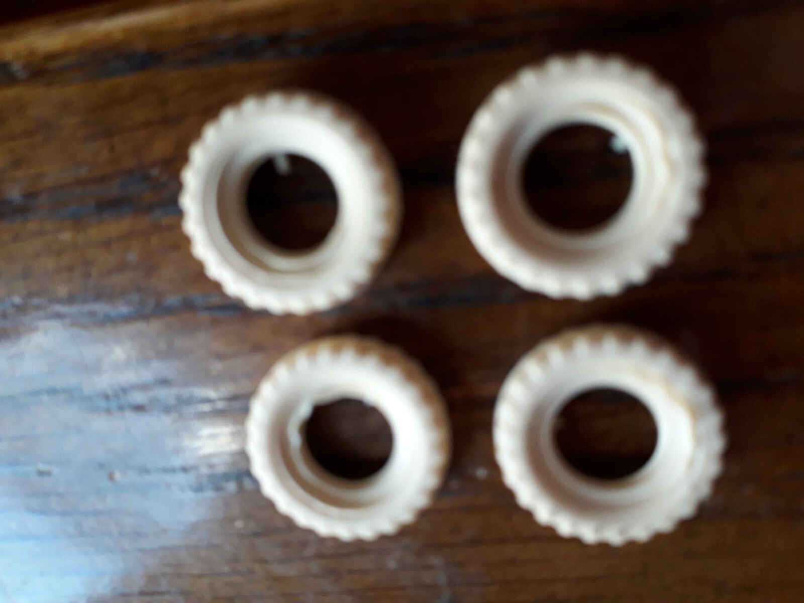 Dinky x4 replacement tyres 15mm black treaded ( std tyre ) | eBay UK