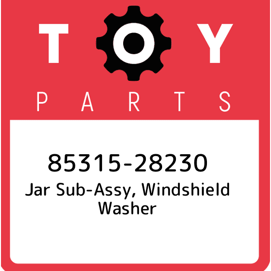 Toyota Genuine OEM 85315-28230 Jar ASSY Windshield Washer 8531528230 ...