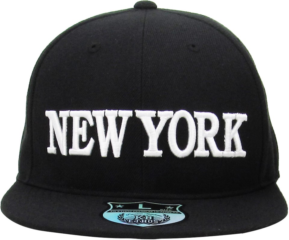 New York Harlem Bronx Brooklyn Embroidered Fitted Hat Cap Borough NYC ...