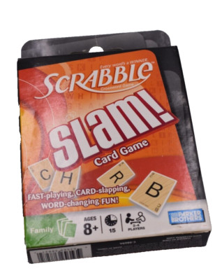 New & Sealed -- Parker Brothers SCRABBLE SLAM Family Card Game | eBay