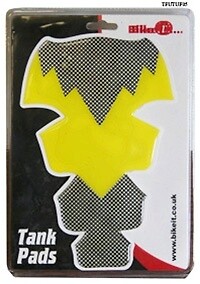 TANK PAD PROTECTION YELLOW CARBON | eBay