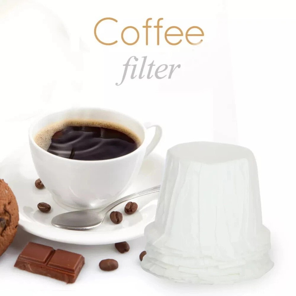 100-500Pcs Disposable Coffee Paper Filters Count K Cup Filters for ...
