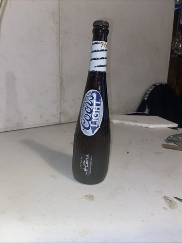 Vintage Limited Edition Coors Light Baseball Bat 18oz Beer Bottle 1996 ...