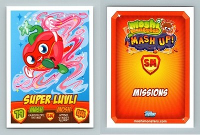 Super Luvli - Moshi Monsters Mash Up! Series 2 Topps 2011 Trading Card ...