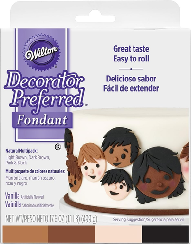 Decorator Preferred Various Skin Tone Fondant Icing 726084480506| eBay
