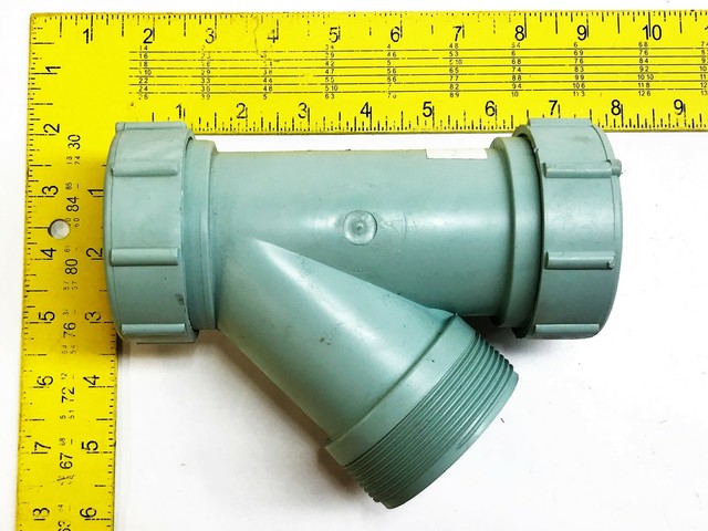 IPEX Enfield W372 2" 51mm 45º Wye Y FRPP Acid Waste Pipping Fitting ...