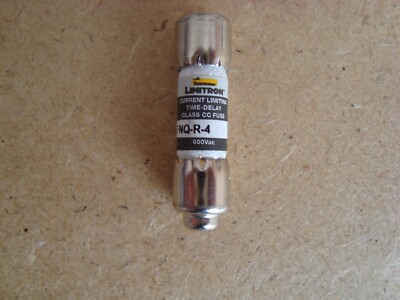 Fusibile Eaton Bussmann FNQ-R-4 - 4A 600V Midget Time-Delay Classe CC ...