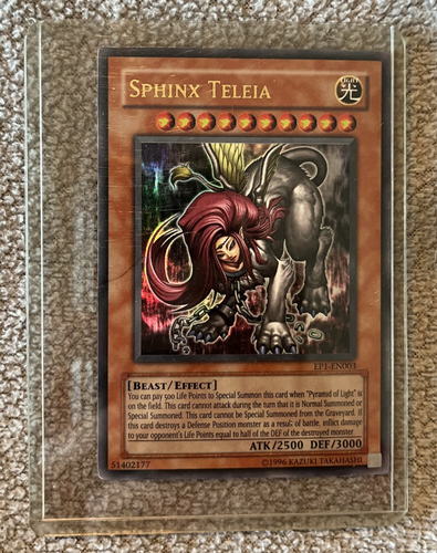 Sphinx Teleia Exclusive Pack EP1-EN003 Ultra Rare Yu-Gi-Oh! TCG | eBay