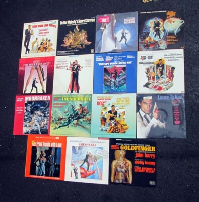 Rare James Bond Records 007 Lot of 15 LP Goldfinger | eBay